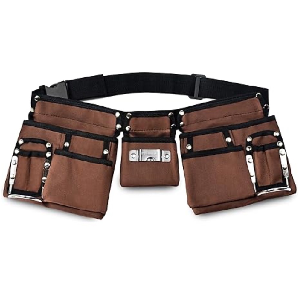 Glossy End Heavy-Duty Construction Tool Belt - Gem